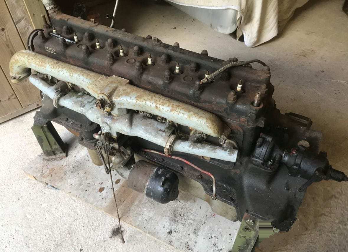 Mercedes Benz Nurbur Engine - Vintage Racing Car